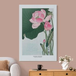 Akustikbild Ohara Koson - Blooming Lotus Flower