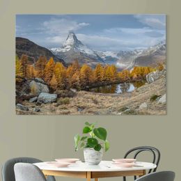 Akustikbild Schweiz Matterhorn im Herbst