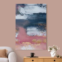 Akustikbild Rosa Sturm mit Gold