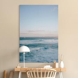 Akustikbild Windsurfen in Pastell