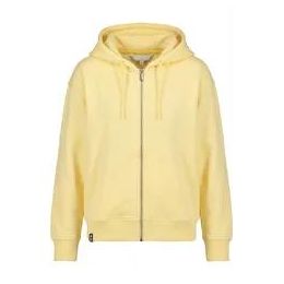 alife and kickin Sweatjacke ALIFE & KICKIN "Damen LivAK P Sweatjacke, Jacke", Damen, Gr. XL, celestial gelb, 60% Baumwolle, 40% Polyester, Sweatjacken Sweatjacke