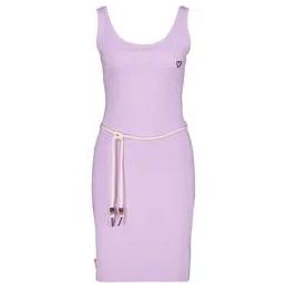 alife and kickin Blusenkleid ALIFE & KICKIN "Damen JenniferAK Sommerkleid, Kleid", Damen, Gr. XL, Normalgr&ouml;&szlig;en, lila (lavender), 60% Baumwolle, 40% Polyester, Kleider Blusenkleid