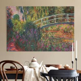Akustikbild Claude Monet - Japanische Br&uuml;cke im Garten von Giverny
