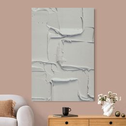 Akustikbild Farbrelief in Beige