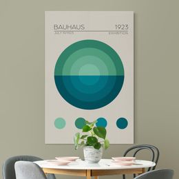 Akustikbild Bauhaus Exhibition 1923 T&uuml;rkis