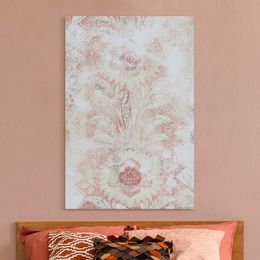 Akustikbild Antike Shabby Barocktapete