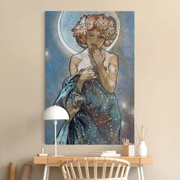 Akustikbild Alfons Mucha - Sterne - Der Mond
