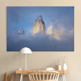 Akustikbild Chile Torres del Paine unter Wolken