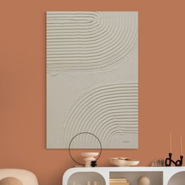 Akustikbild Farbstruktur in Beige