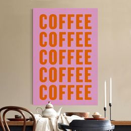 Akustikbild Pink Coffee