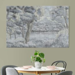 Akustikbild Waldlandschaft mit Schloss