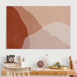 Akustikbild Zarte Terracotta Formen