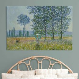 Akustikbild Claude Monet - Felder im Fr&uuml;hling