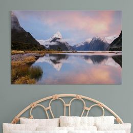 Akustikbild Berge am Wasser