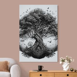 Akustikbild Baum des Lebens Illustration