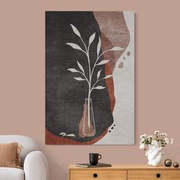 Akustikbild Boho Blumen in Vase III