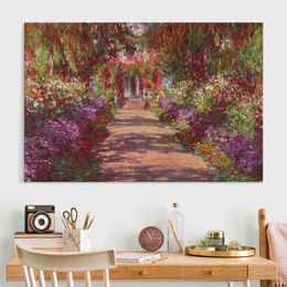 Akustikbild Claude Monet - Weg in Monets Garten in Giverny