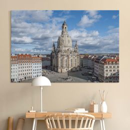 Akustikbild Dresden Frauenkirche bei Tageslicht