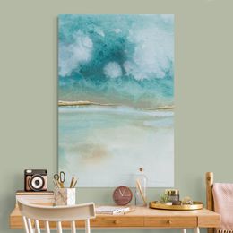 Akustikbild Smaragd-Wolken und Gold II