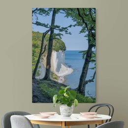 Akustikbild R&uuml;gen Kreidefelsen &uuml;ber Ostsee