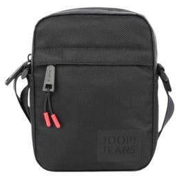 JOOP! Schultertasche JOOP JEANS "martano tessuto rafael shoulderbag xsvz", Damen, Gr. B/H/T: 13,5cm x 18,5cm x 5cm, schwarz, Nylon, Taschen Schultertasche, Tasche Herren Herrentasche Shoulder Bag