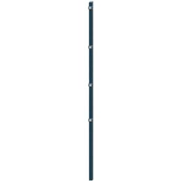 Zaunpfosten Arvotec "ESSENTIAL 240", grau (anthrazit), B:4cm H:240cm, Metall, Zaunpfosten, 4x4x cm f&uuml;r Mattenh&ouml;he 240 cm, zum Einbetonieren