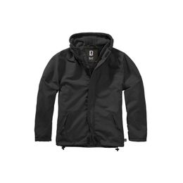 Funktionsjacke Brandit "Windbreaker", Herren, Gr. XL, schwarz, Obermaterial: 100% Polyester PES., Jacken Funktionsjacke