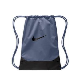Sporttasche Nike "NK BRSLA DRAWSTRNG - X", diffused blu, Obermaterial: 100% Polyester, Taschen Sporttasche, sportlicher Stil, f&uuml;r Fitness und sportliche Aktivit&auml;ten
