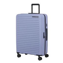 Hartschalen-Trolley Samsonite "RESTACKD, verschiedene Gr&ouml;&szlig;en und Farben", Gr. B/H/T: 51cm x 75cm x 29cm 99 l, lavender, Polypropylen, unifarben, Koffer, f&uuml;r Urlaub, Reise, Ferien und Gesch&auml;ftsreise, mit Volumenerweiterung