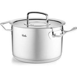 Kochtopf Fissler "Original-Profi Collection", silber (silberfarben), B:25,5cm H:17cm L:32cm &Oslash;:20cm, T&ouml;pfe, Kochtopf, Made in Germany