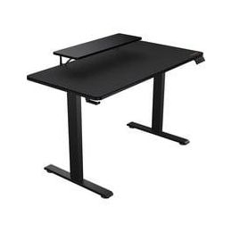Cougar Gaming-Tisch E-Star 120 schwarz, 120 x 60cm, mit Monitorst&auml;nder