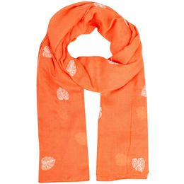 Modeschal Capelli New York, Damen, orange combo, Obermaterial: 100% Polyester, Modet&uuml;cher