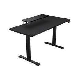 Cougar Gaming-Tisch E-Star 140 schwarz, 140 x 60cm, mit Monitorst&auml;nder