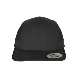 Snapback Cap Flexfit "Flexfit Unisex Nylon Snapback", Herren, Gr. onesize, schwarz, 100% Polyester, unifarben, Caps