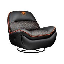 Cougar Gaming-Sofa Overlord, Gaming-Stuhl schwarz/orange