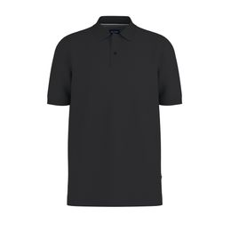 Poloshirt OLYMP "Casual", Herren, Gr. L, schwarz, Piqu&eacute;, Obermaterial: 100% Baumwolle, Shirts