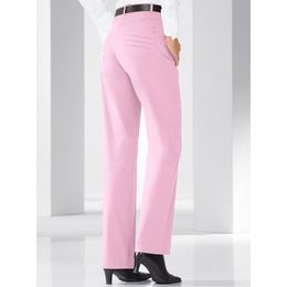 Funktionshose COSMA, Damen, Gr. 26, Kurzgr&ouml;&szlig;en, rosa (ros&eacute;), 97% Baumwolle, 3% Elasthan, unifarben, lang, Hosen Funktionshose