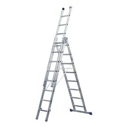 ILLER-LEITER Alu-Mehrzweckleiter 3-tlg. 3x8 Stufen 53008 ; Iller Leiter)