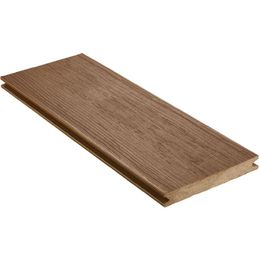 NATURinFORM WPC-Terrassendiele 19x140 mm Piazza Prima muskat massiv, 4000 mm