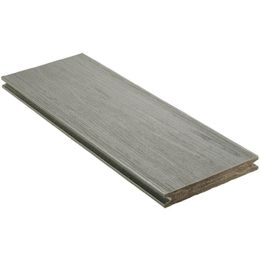 NATURinFORM WPC-Terrassendiele 19x140 mm Piazza Prima graphitgrau massiv, 4000 mm