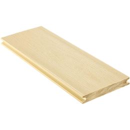 NATURinFORM WPC-Terrassendiele 21x140 mm Piazza Mondo cremewei&szlig; massiv, 4000 mm