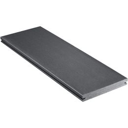 NATURinFORM WPC-Terrassendiele 21x162 mm DIE URBANE FLAIR Massivdiele lavagrau, 3000 mm