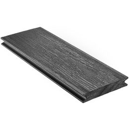 NATURinFORM WPC-Terrassendiele 25x140 mm Piazza Pro Ebenholz massiv, 4000 mm