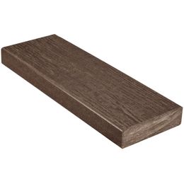 NATURinFORM WPC-Terrassendiele 38x140 mm DIE STARKE Tragbohle schwarzbraun Massiv g&uuml;nstig