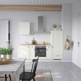 Nobilia K&uuml;chenblock Cascada Low m. Ger&auml;ten Wei&szlig;