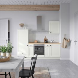 Nobilia K&uuml;chenblock Cascada Low m. Ger&auml;ten Wei&szlig;
