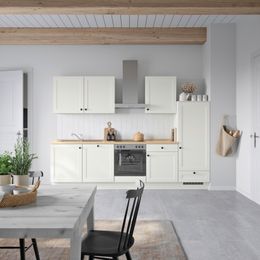 Nobilia K&uuml;chenblock Cascada Low m. Ger&auml;ten Wei&szlig;