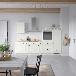 Nobilia K&uuml;chenblock Cascada Low m. Ger&auml;ten Wei&szlig;
