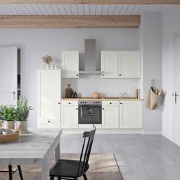 Nobilia K&uuml;chenblock Cascada Low m. Ger&auml;ten Wei&szlig;