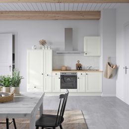 Nobilia K&uuml;chenblock Cascada Low m. Ger&auml;ten Wei&szlig;